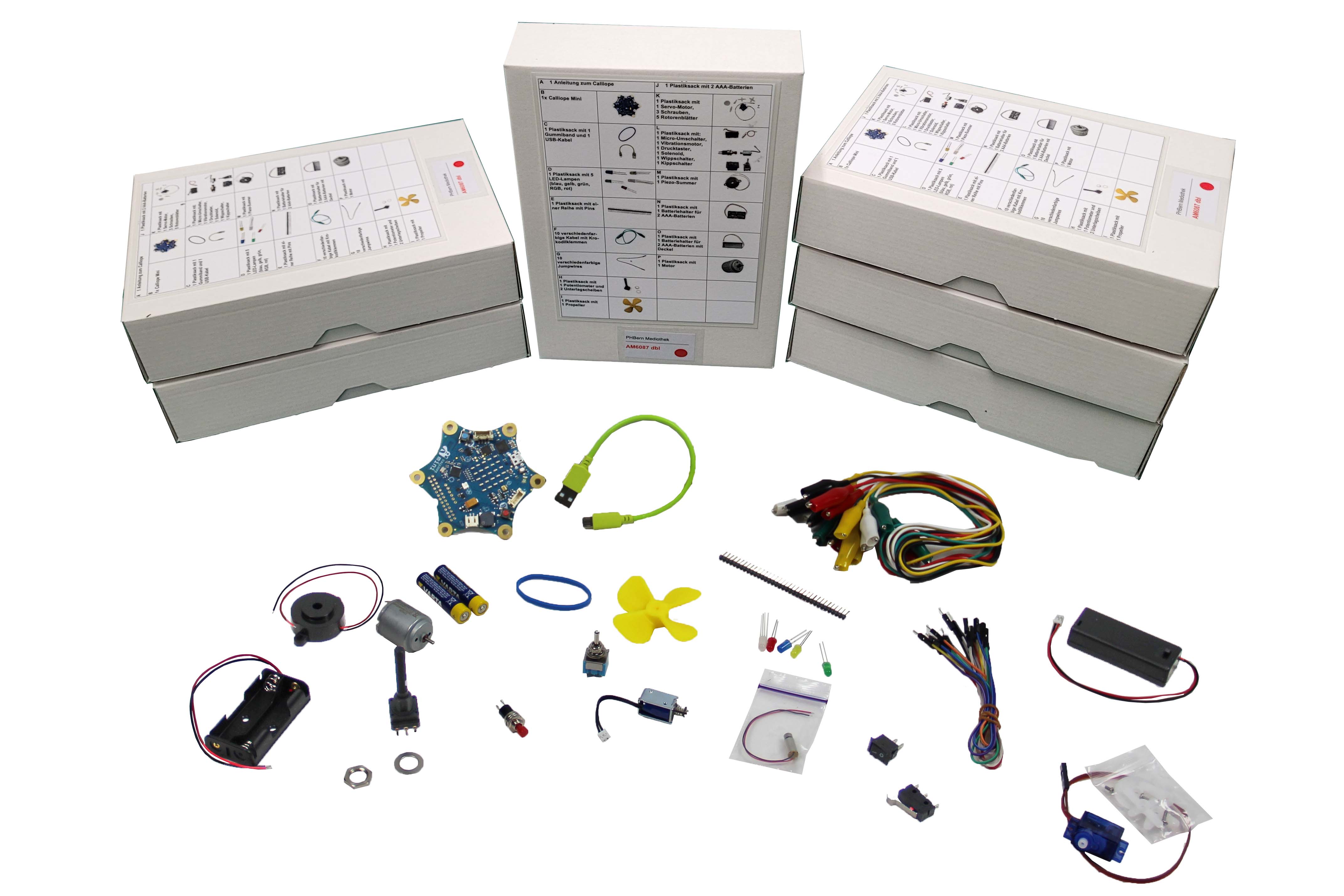 Makerspace to go Calliope 6er-Set | PHBern